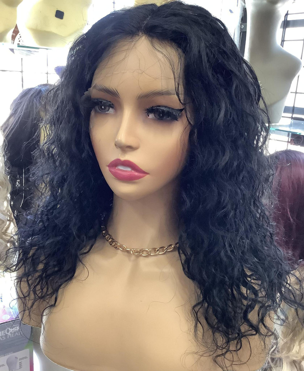Hd Lace Human Hair Deep Part Spanish Wave Wig Zoe 20” Superstar Hair