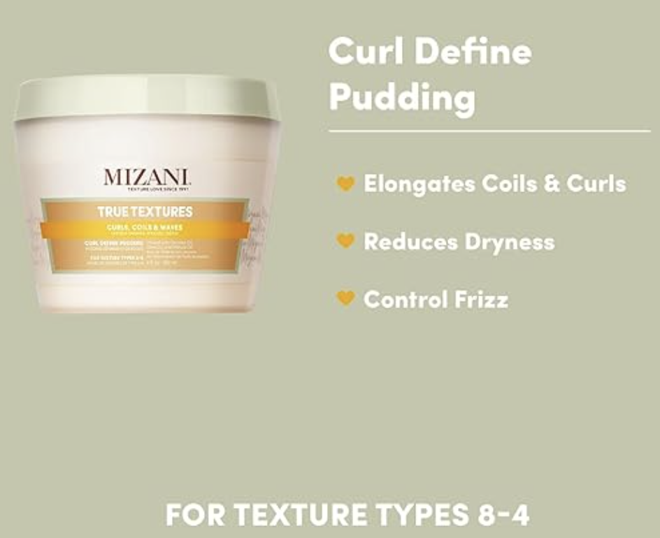 Mizani True Texture CURLS, COILS & WAVES Curl Define Pudding ...
