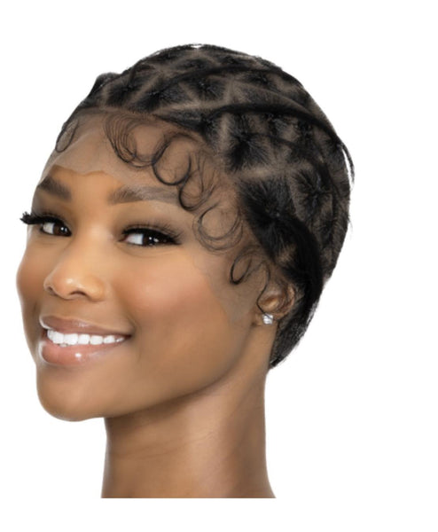 Queen B Pre-Knot Full Lace Cap with Baby Hair - Superstar Hair & Wigs