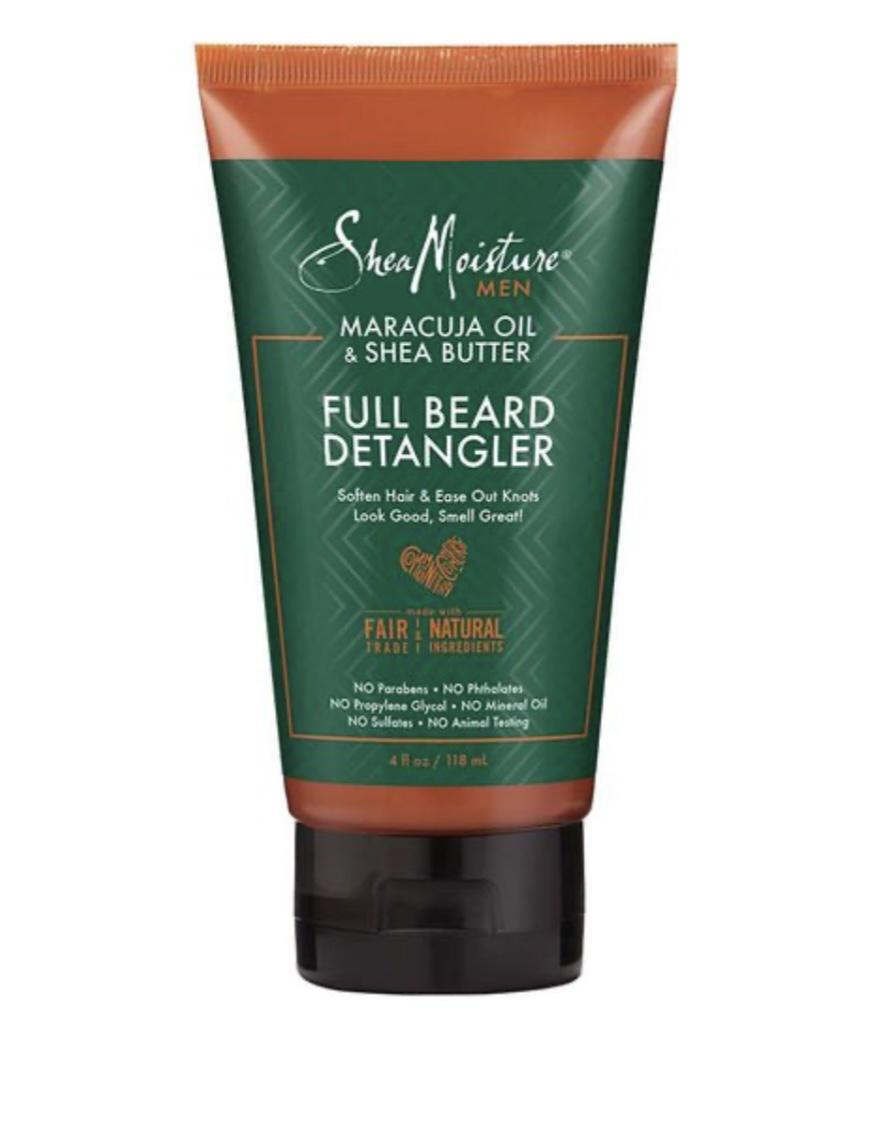 Shea Moisture Men Maracuja Oil & Shea Butter Full Beard Detangler ...