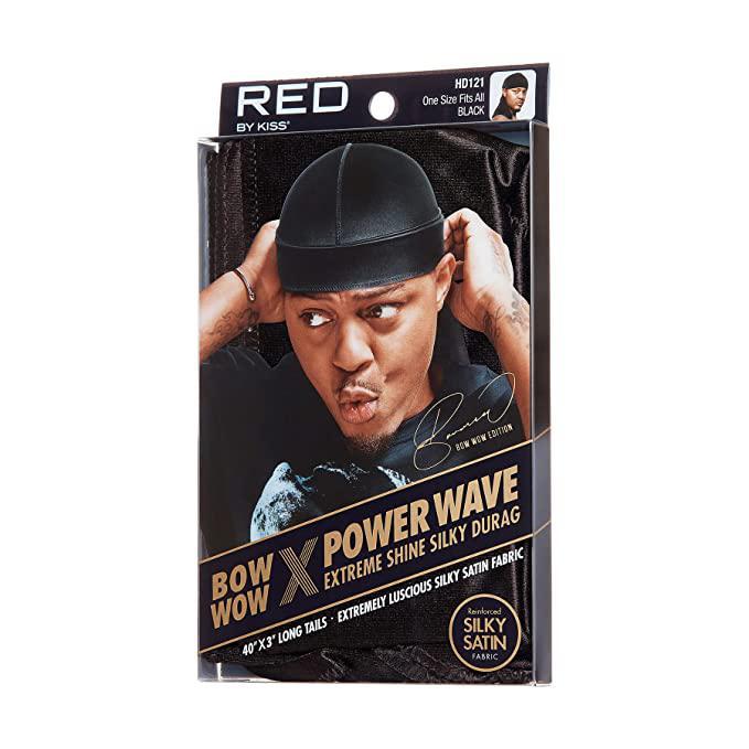 RED by Kiss Bow Wow X Power Wave Extreme Shine Silky Durag – Superstar ...