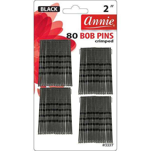 Annie Bob Pins 2" 80Ct Black – Superstar Hair & Wigs
