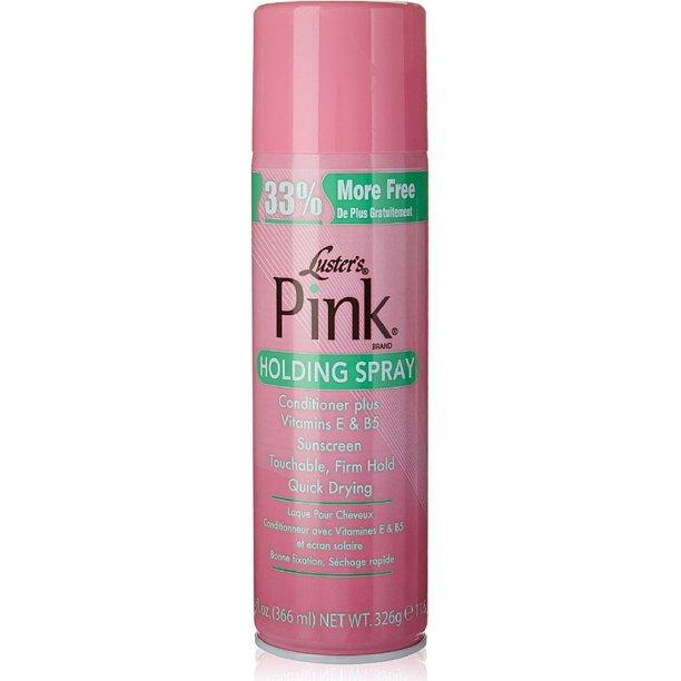 Luster's Pink Holding Spray 11.5 oz – Superstar Hair & Wigs