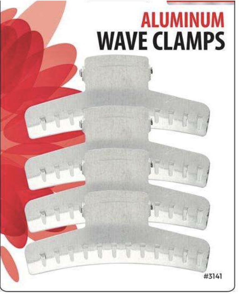 3” ALUMINUM WAVE CLAMPS. – Superstar Hair & Wigs
