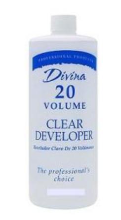 Divina 20 Volume Clear Peroxide Developer - Superstar Hair & Wigs